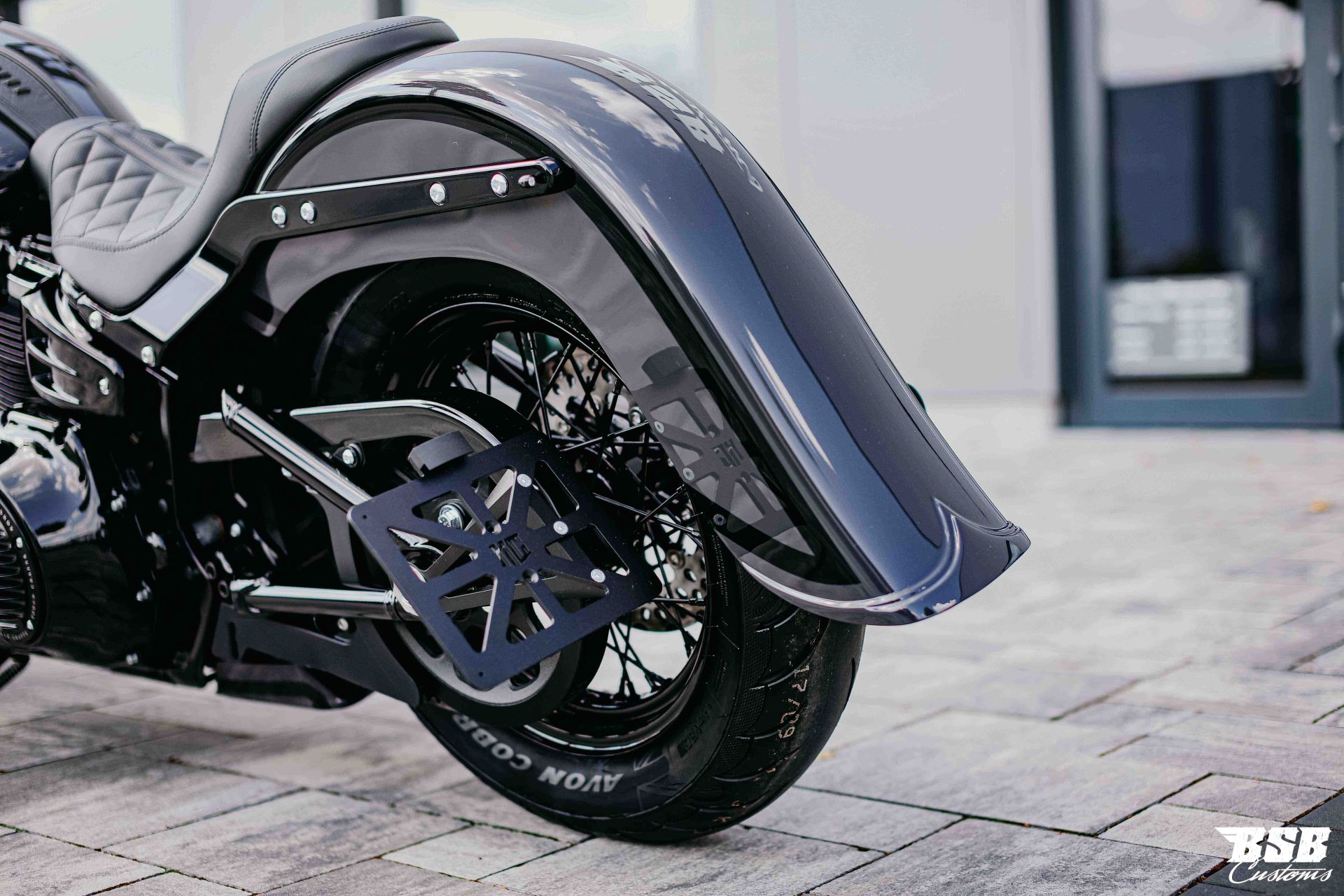 HARLEY-DAVIDSON SOFTAIL SLIM 4" STRETCH HECKFENDER 2012-2017 mit Gutachten!!! | SW10680